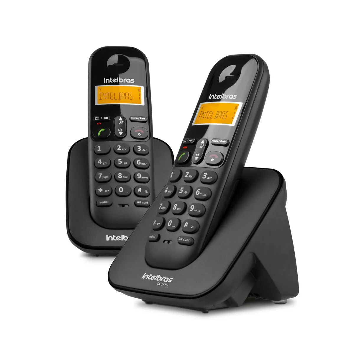 Teléfono inalámbrico digital con extensión TS 3112 Negro Telefonía ...